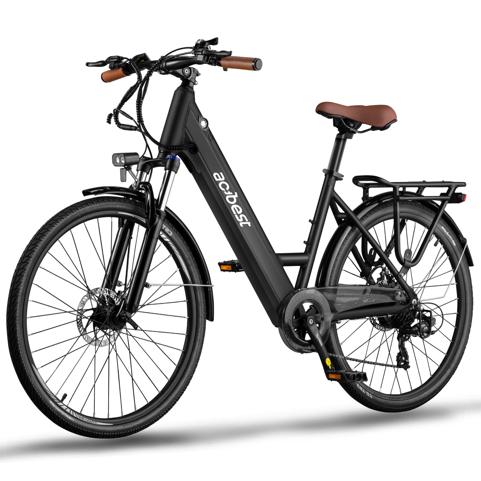 ACTBEST Core Electric Bike, 500W Brushless Motor Cityrun Ebike, 36V ...