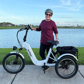 Folding 3-Wheel Electric Bike | Stable & Portable Ride – actbest