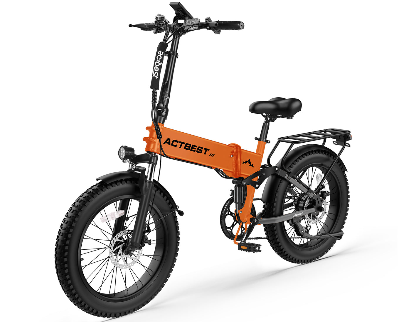 Summit Full Suspension Electric Bike – actbest