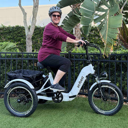 Folding 3-Wheel Electric Bike | Stable & Portable Ride – actbest